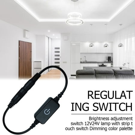 Clairlio LED Strip Light Touch Dimmer 1 Key 12V-24V Brightness Control ...