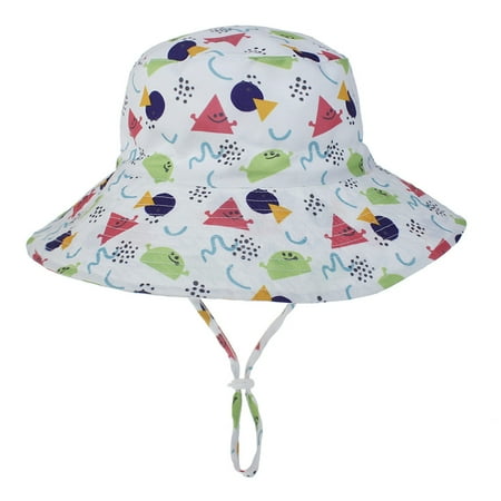 Baby Sun Hat UPF 50+ Protection Toddler Summer Bucket Hats Boys Girls ...