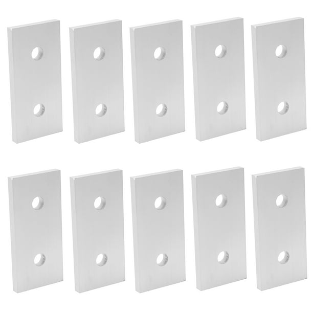 Placa de unión plana de aluminio Ticfox 10 piezas conexión Fiabilidad ...