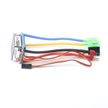 160A Brushed ESC Dual-way Bidirectional ESC Water/Air-cooled Waterproof ...