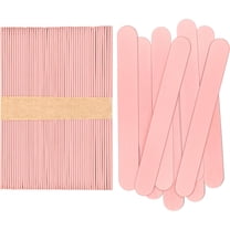 CraftySticks- 100 Pack 4.5 Inch Natural Popsicle Sticks for Crafts ...