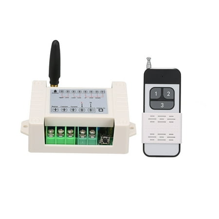 Yeacher AC85- 10A 2CH 433Mhz Motor Remote Control Switch Motor Forwards ...