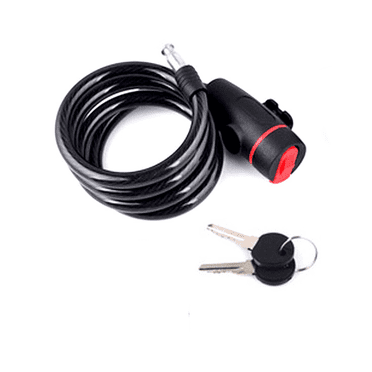 POLICE U-Lock Bike Lock with Key, U-Lock for Bicycles, Lock for ...