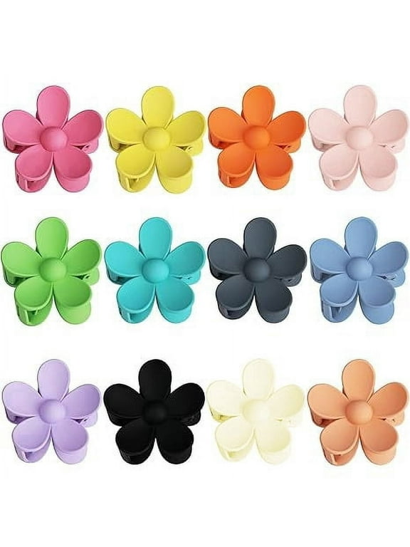 Barrettes Hair Clips 10 Color Hair Jaw Clamp Clips Clips Strong Hold ...