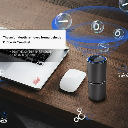 ACCEDE Intelligent Anion Car Air Purifier USB Charging Portable anion ...