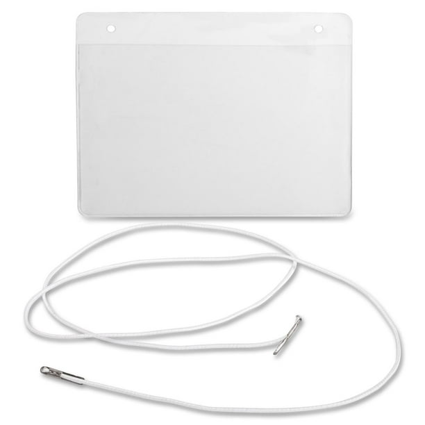 Sparco Neck Hanging Style Name Badges, 50 per Box - Walmart.com ...