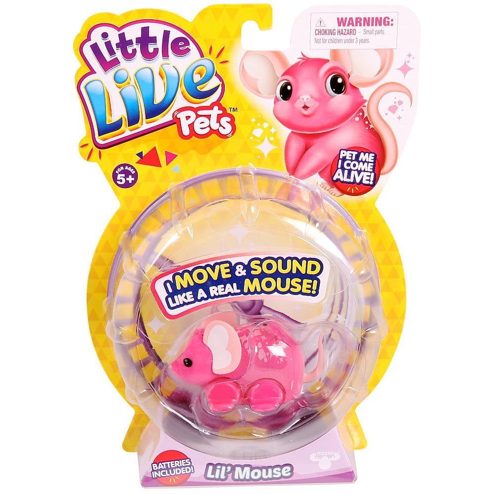 Little Live Pets Lil' Mouse - Little Twinkle - Walmart.com