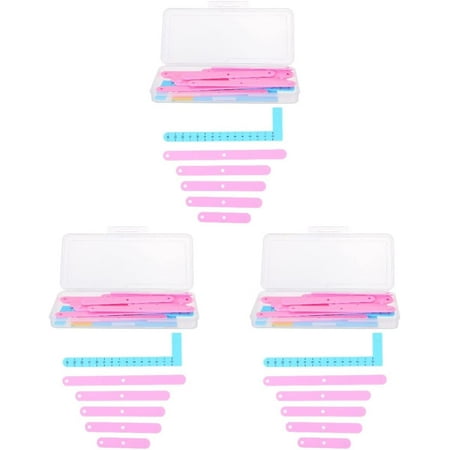 3 Sets Rods Montessori Shapes Teaching Math Measurement Manipulatives ...