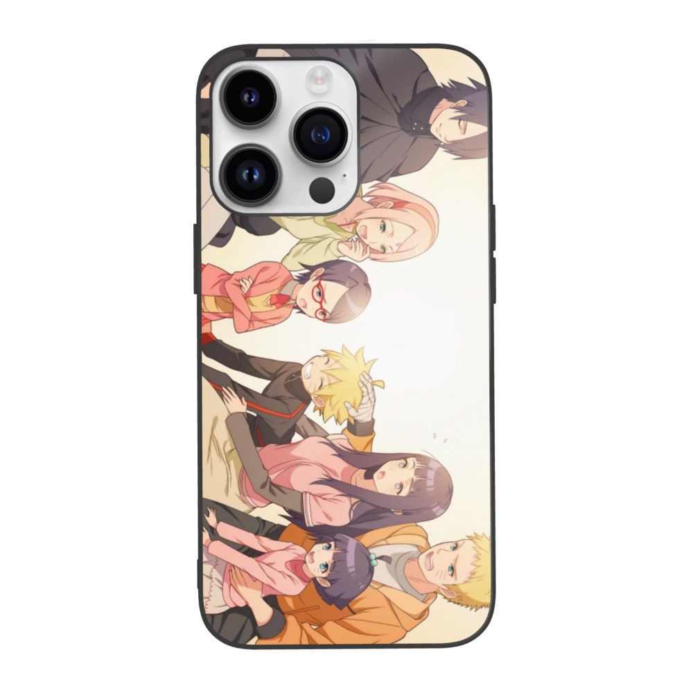Naruto And Sasuke Phone Case for iPhone 14 Plus Pro Max / iPhone 13 ...