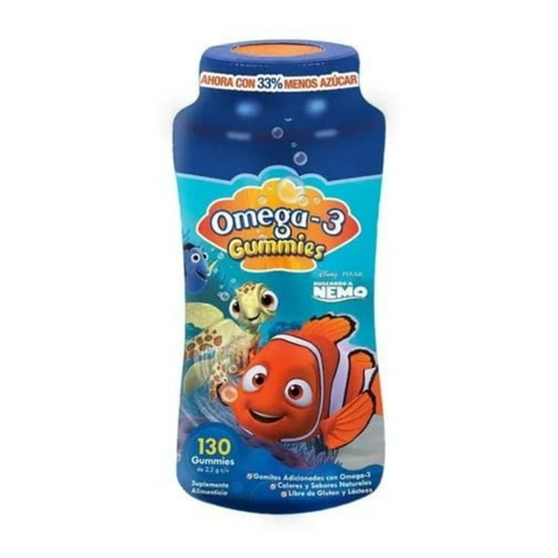 Gomitas Nemo Omega 3 130 Pzas Disney Original | Bodega Aurrera en línea