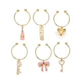 Packed Party 6 Piece Bridal Party Wine Charms - Walmart.com
