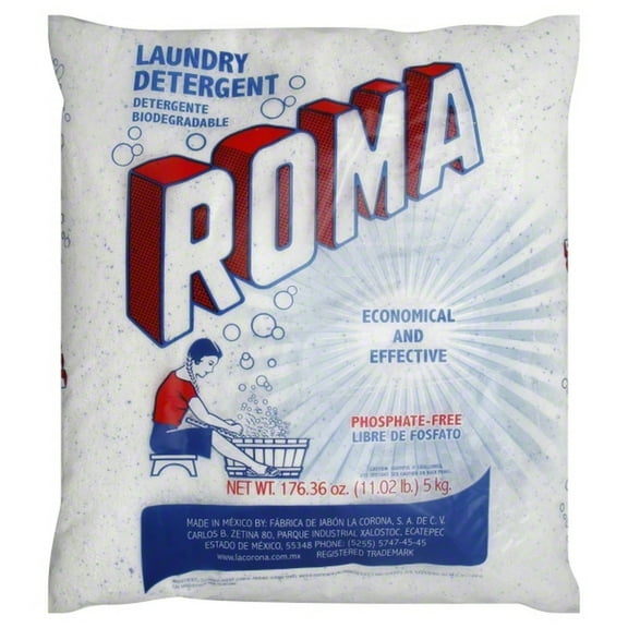 Roma Laundry Detergent 176.36 oz. (Pack of 18) - Walmart.com