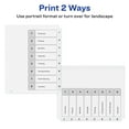 Avery Dividers, 8 Tabs, Ready Index (3 Sets of 11076) - Walmart.com