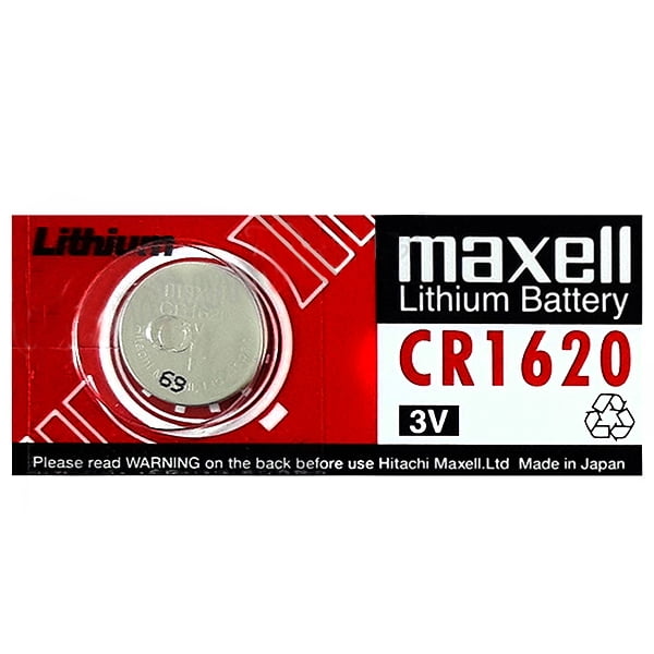 Maxell CR1620 3V Lithium Coin Battery 2 Pack - Free Shipping - Walmart.com