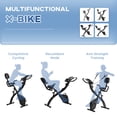 3-in-1 Folding Exercise Bike with Magnetic Resistance & LCD Screen ...