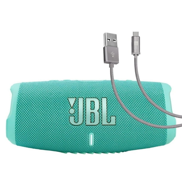 Altavoz JBL Charge 5 JBL Cable USB tipo C Case Logic 6 pies Color verde ...