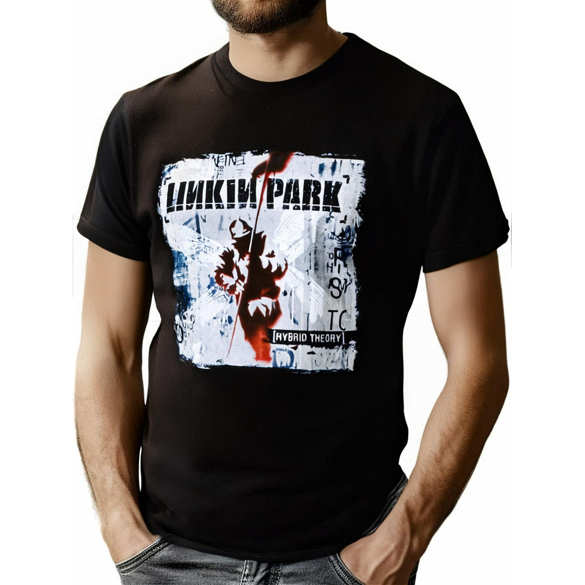 Click here for Generic Linkin Park Cotton Graphic Tee - Black  Cr... prices