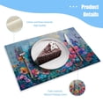BaHomeck placemats Set of 4 rectangle Linen Cotton Placemats for Dining ...