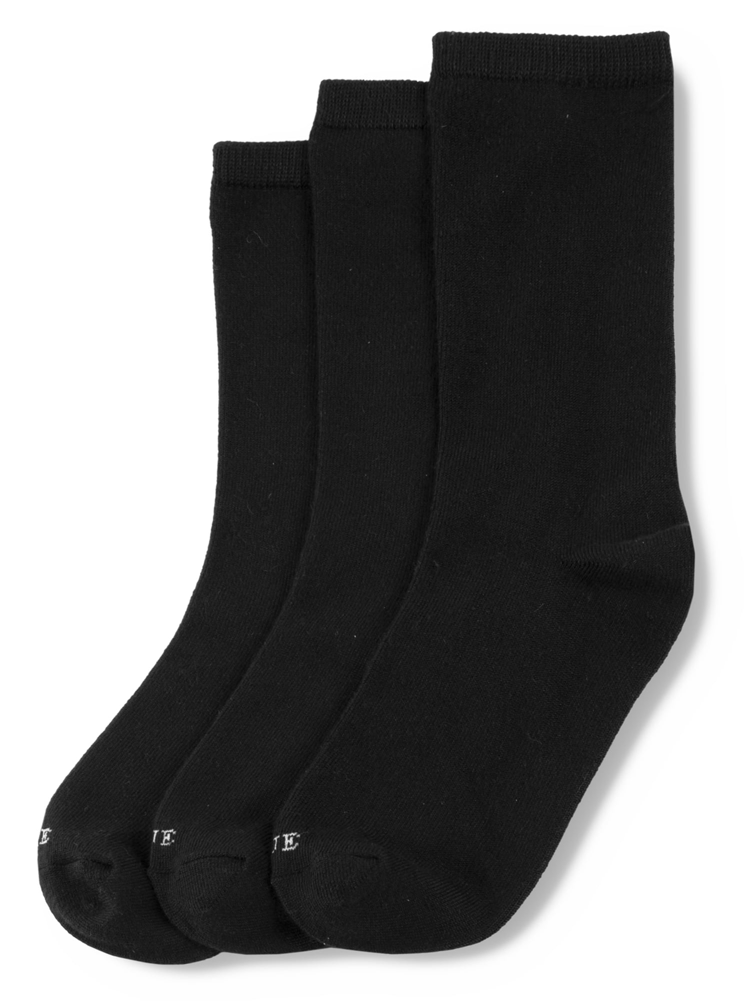 3-Pair Super Soft Crew Socks - Walmart.com
