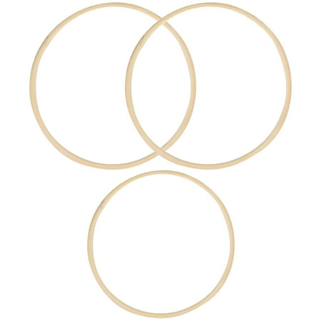 Bamboo Embroidery Hoops Wooden Round,Wooden Bamboo CraftBamboo Circle ...