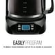 Chefman 12-Cup Programmable Coffee Maker, Round Stainless Steel ...