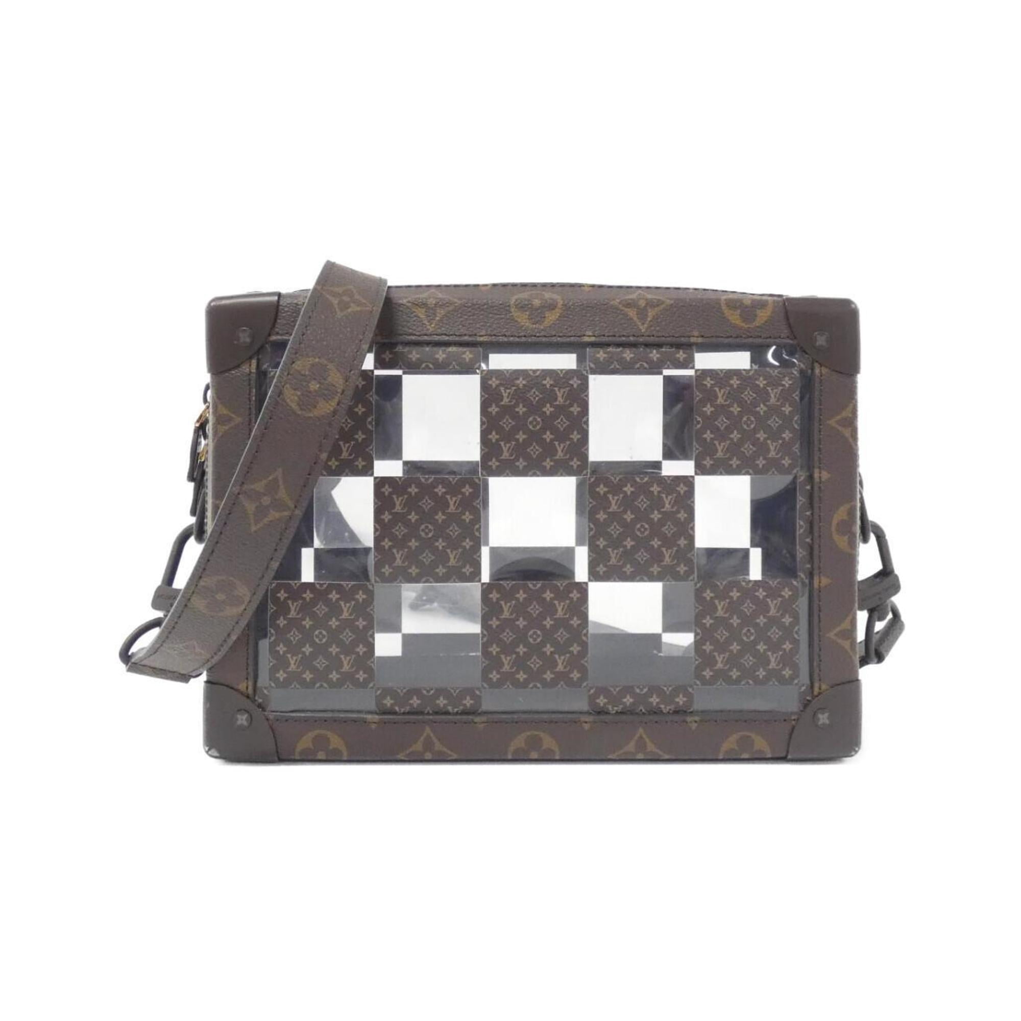 Pre-Owned Louis Vuitton Monogram Chess Slim Soft Trunk M20871 Shoulder ...