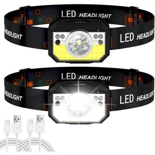 LED Headlamp with 4 Mode Settings - Walmart.com