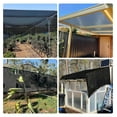 70% Mesh Shade Cloth with Grommets 9x19 FT Durable Sunblock UV ...