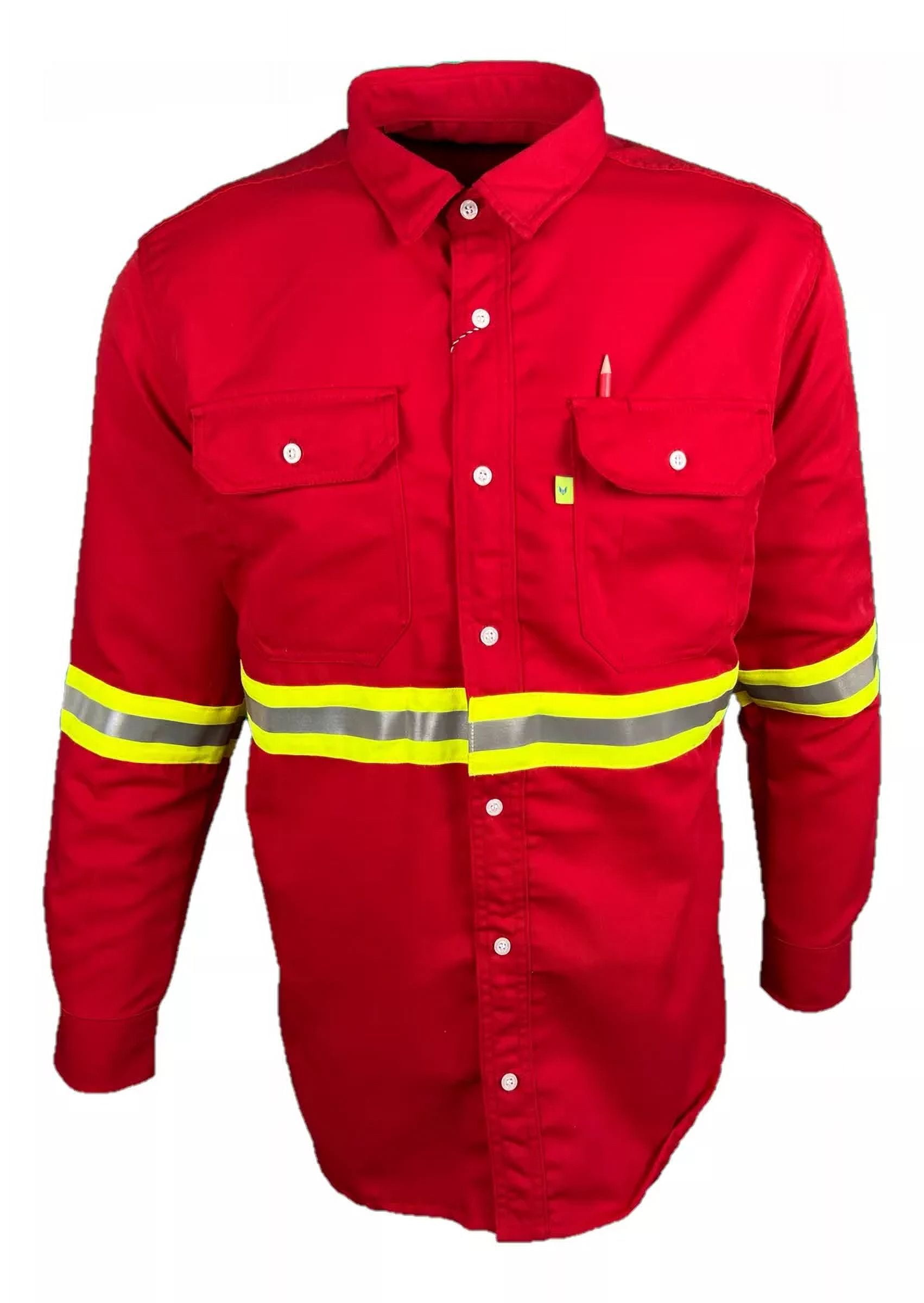 Camisola Industrial De Trabajo Con Reflejante Marca Hevra | Walmart en ...