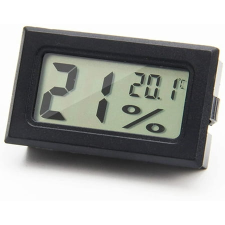 Digital Hygrometer,Portable Mini Hygrometer & Thermometer, Electronic ...