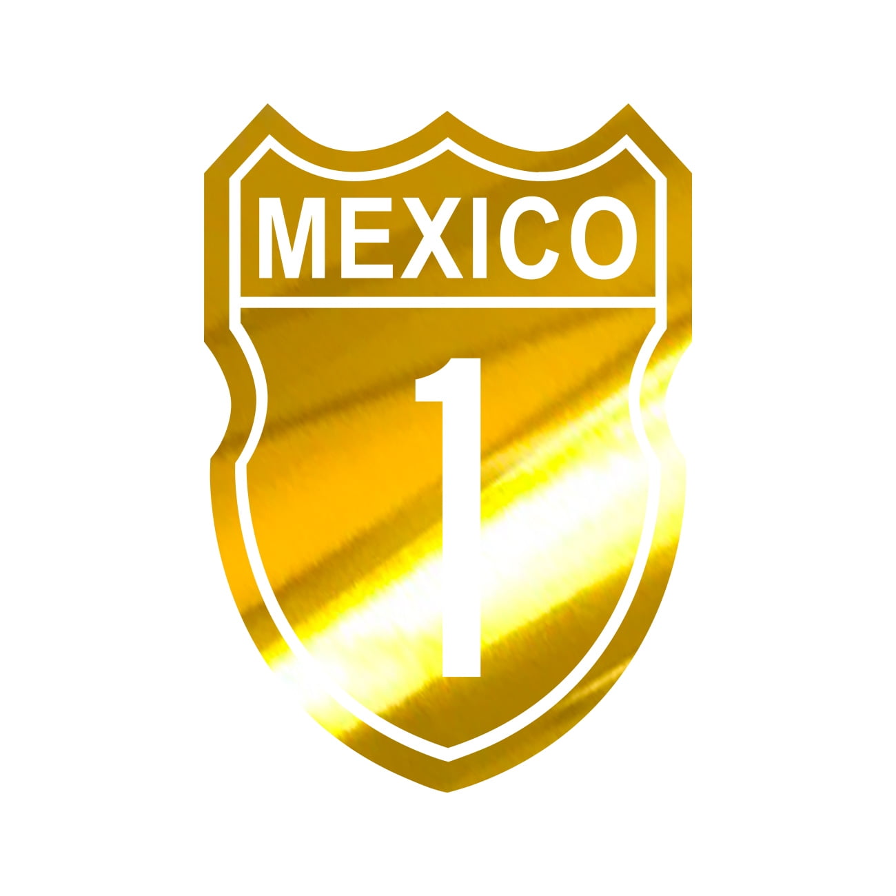 Baja Highway Mexico Sticker Decal Die Cut - Self Adhesive Vinyl ...