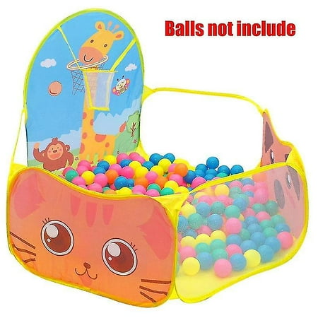 Ball pits baby playpen playground ball pit dry pool with basketball ...