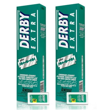 Derby Extra Double Edge Razor Blades, 100 Count - Walmart.com