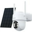 DEKCO Solar Powered Wireless Home Security Camera with Night Vision ...