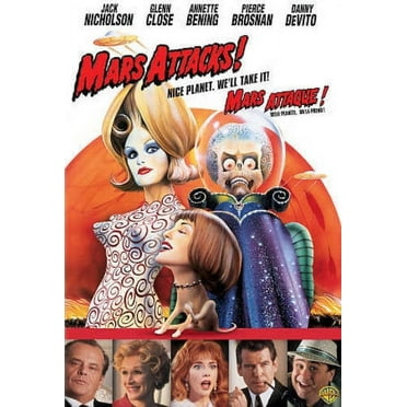 Mars Attacks! (DVD) - Walmart.com