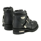 Milwaukee Motorcycle Clothing Company MB433 Men's Black Road Captain ...