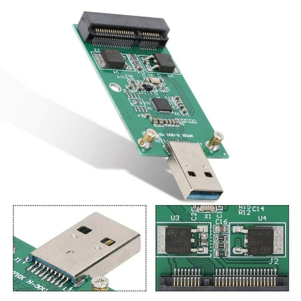 mSATA SSD Solid State Disk to USB3.0 mSATA to Adapter Converter mSATA ...