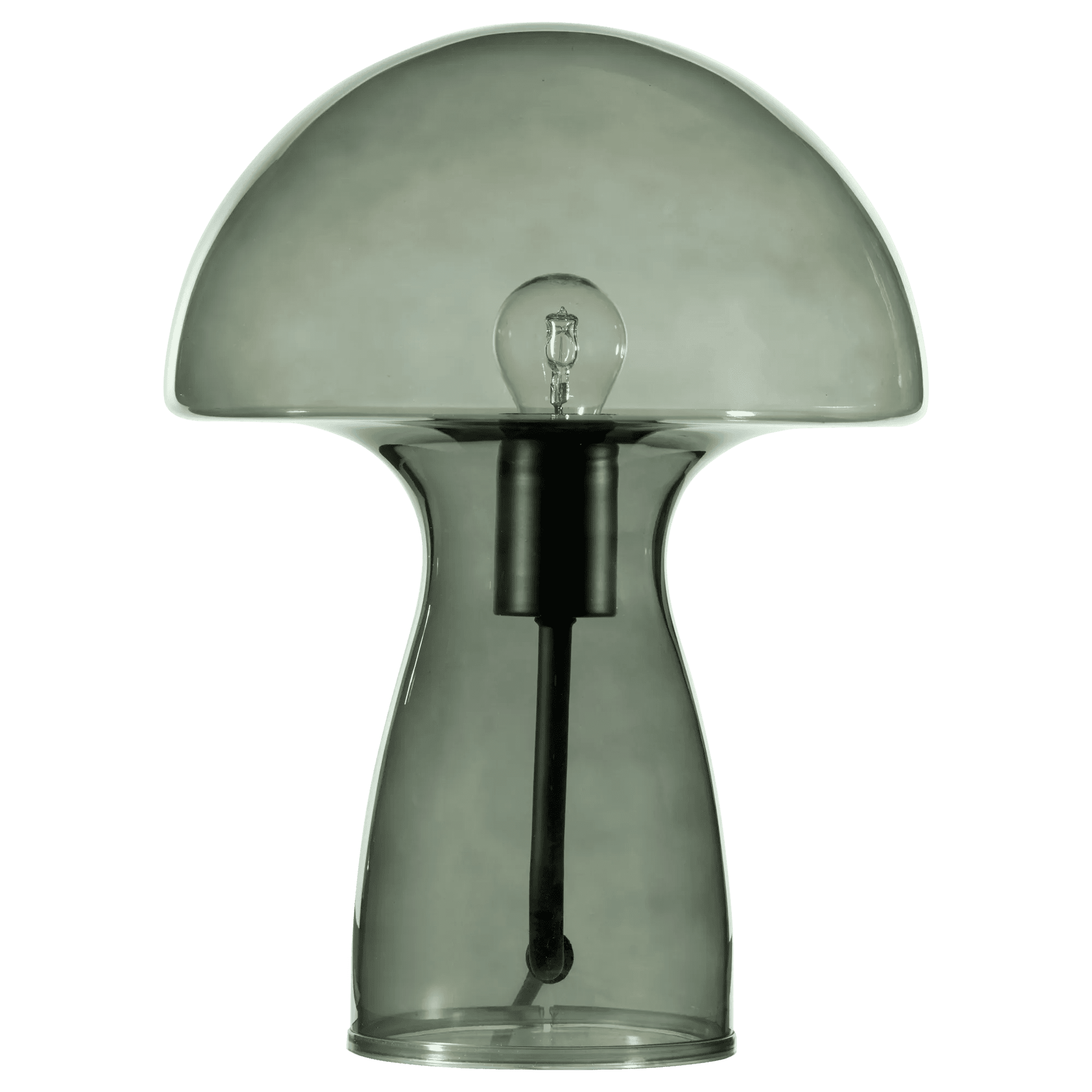 Click here for Bouclair Green Glass Mushroom Table Lamp prices