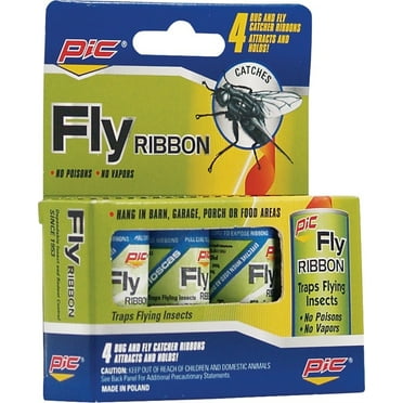 PIC Fly Ribbon Bug & Insect Catcher (Pack of 3) - Walmart.com