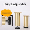 6Pcs Aluminum Alloys Bed Frame Legs Adjustable Height Furnitures Feet ...