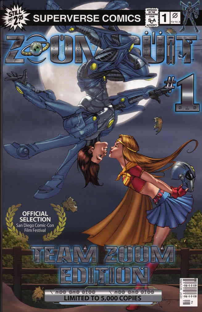 Zoom Suit #1H VF ; Superverse Comic Book - Walmart.com