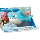 Kidoozie Splish ‘n Splash Chomping Shark, Bathtime Tub Toy for Toddlers ...