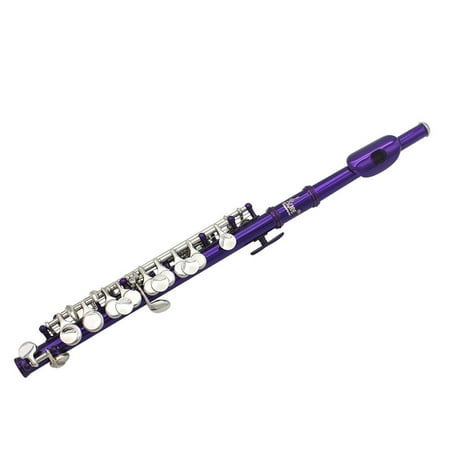 Leadingstar Delicate Piccolo Short Flute Plated 16 Sound Holes C Key ...