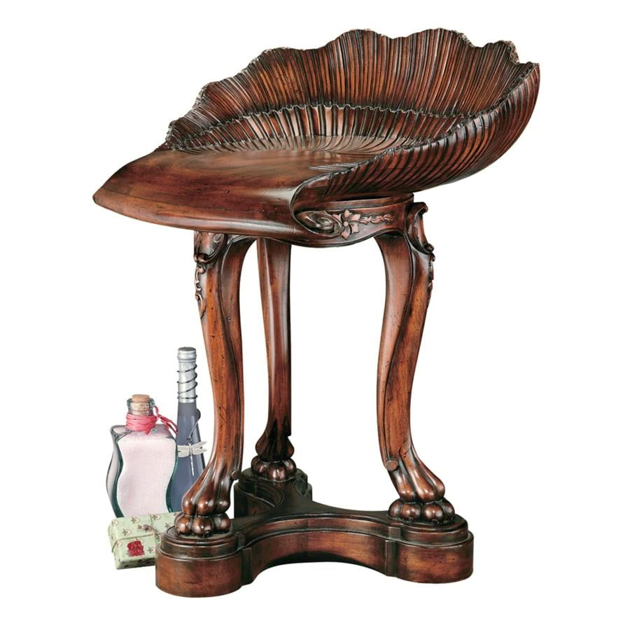 Design Toscano Louis XV-Style Shell Seat - Walmart.com