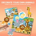 Joyfy Dot Art Kit for Kids Ages 3-5, Animal Sticker Poke A Dot Book ...