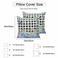 Blue Hydrangea Outdoor Pillow Covers 18x18 Inch Throw Pillow Covers Set ...
