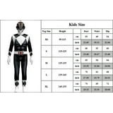 Power Rangers Cosplay Jumpsuit Fancy Dress up costume party Playsuit ...