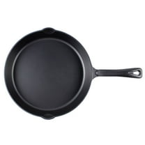 Lehman's Cast Iron Skillet - Nitrogen Hardened Cookware, Tough but ...
