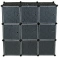 O'Force Cube Storage 9-Cube Closet Organizer Storage Shelves Cubes ...