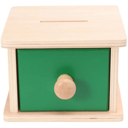 1pcs Montessori Infant Coin Box for Kids Educational Toys Exercise Hand ...